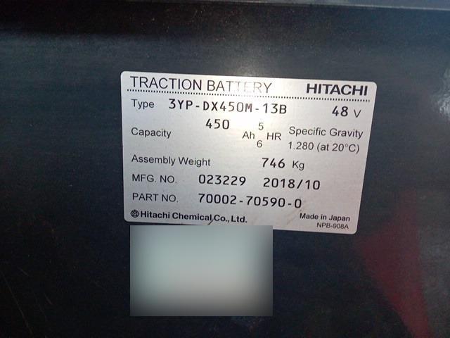 NICHIYU | FORKLIFT (Battery) | No.1210300